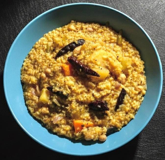 Bisi Bele Bhaat - A cuddly soft, porridgy meal of rice, lentils and ...