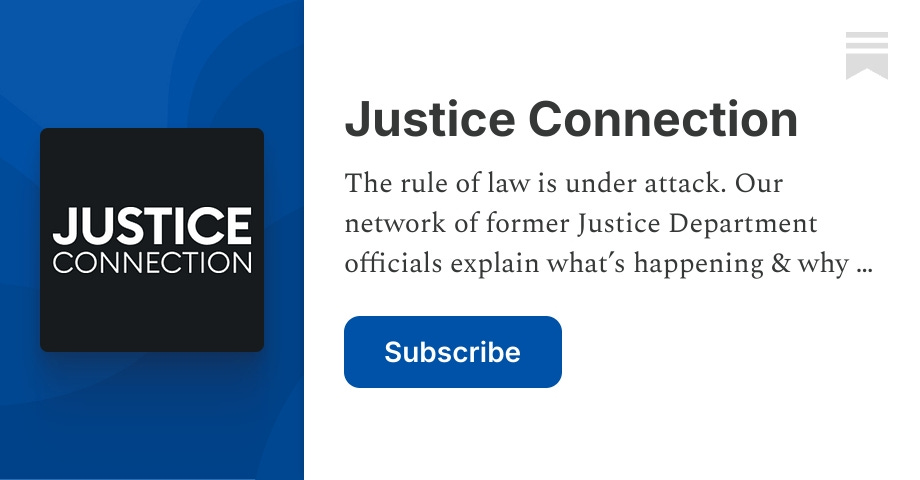 Justice Connection | Substack