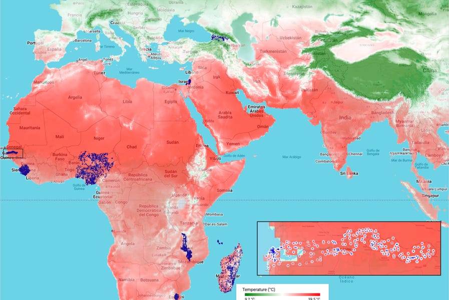 countries under eastern hemisphere