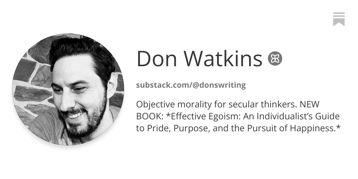 Don Watkins | Substack