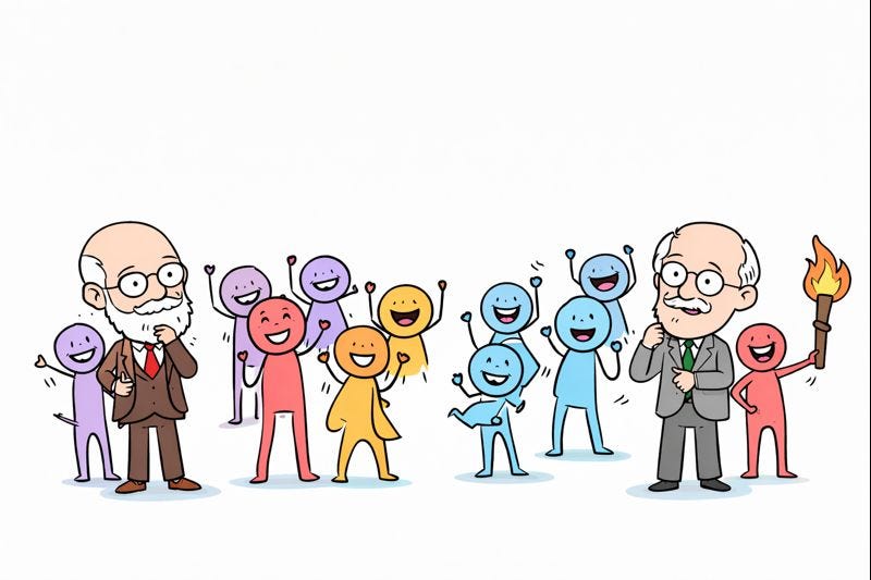 FREUD, JUNG, AND CULTS - by HLevine - Harrison’s Substack