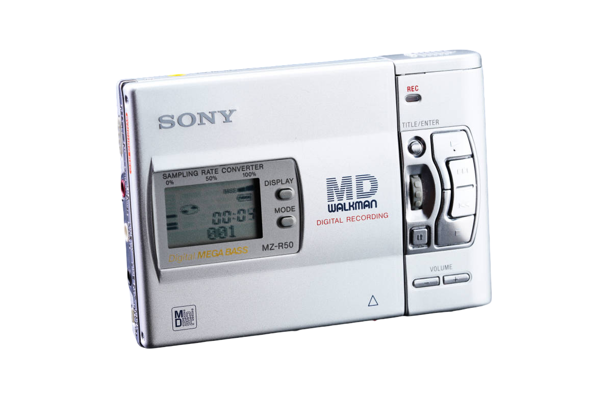 Visual Guide to Sony’s MiniDisc (1992–2006)