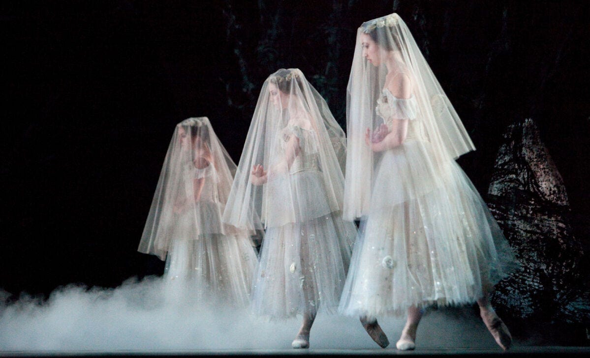 The dark side of ballet blanc - by Colleen Wheelahan