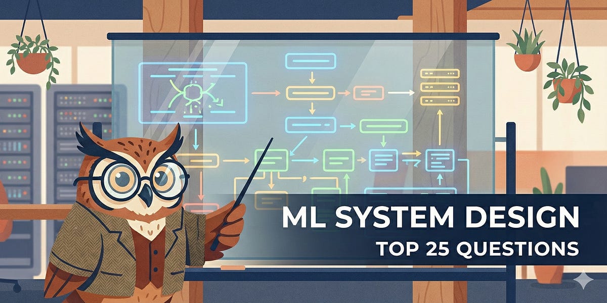 Top 25 ML System Design Interview Questions - by Hao Hoang