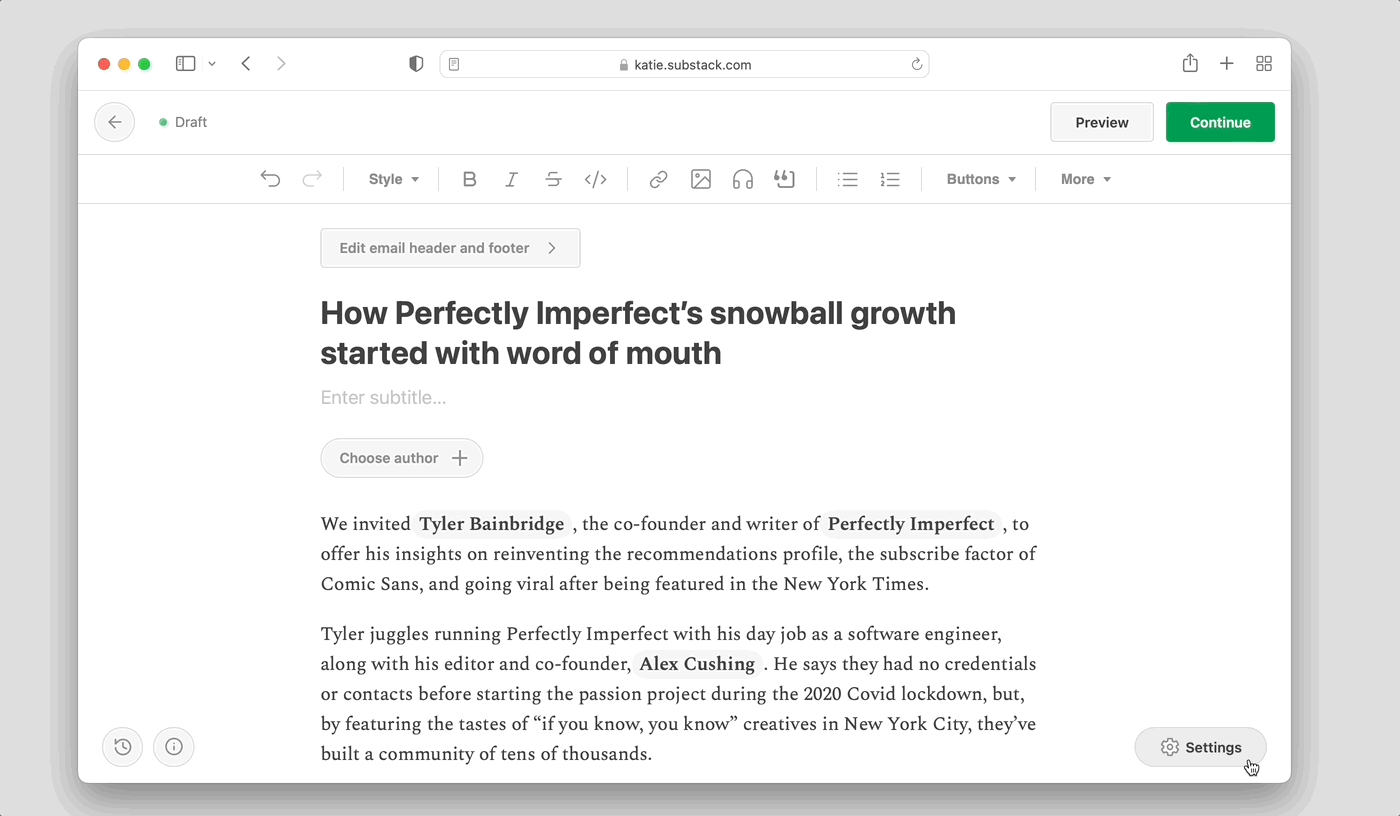 A guide to customizing and organizing your Substack website