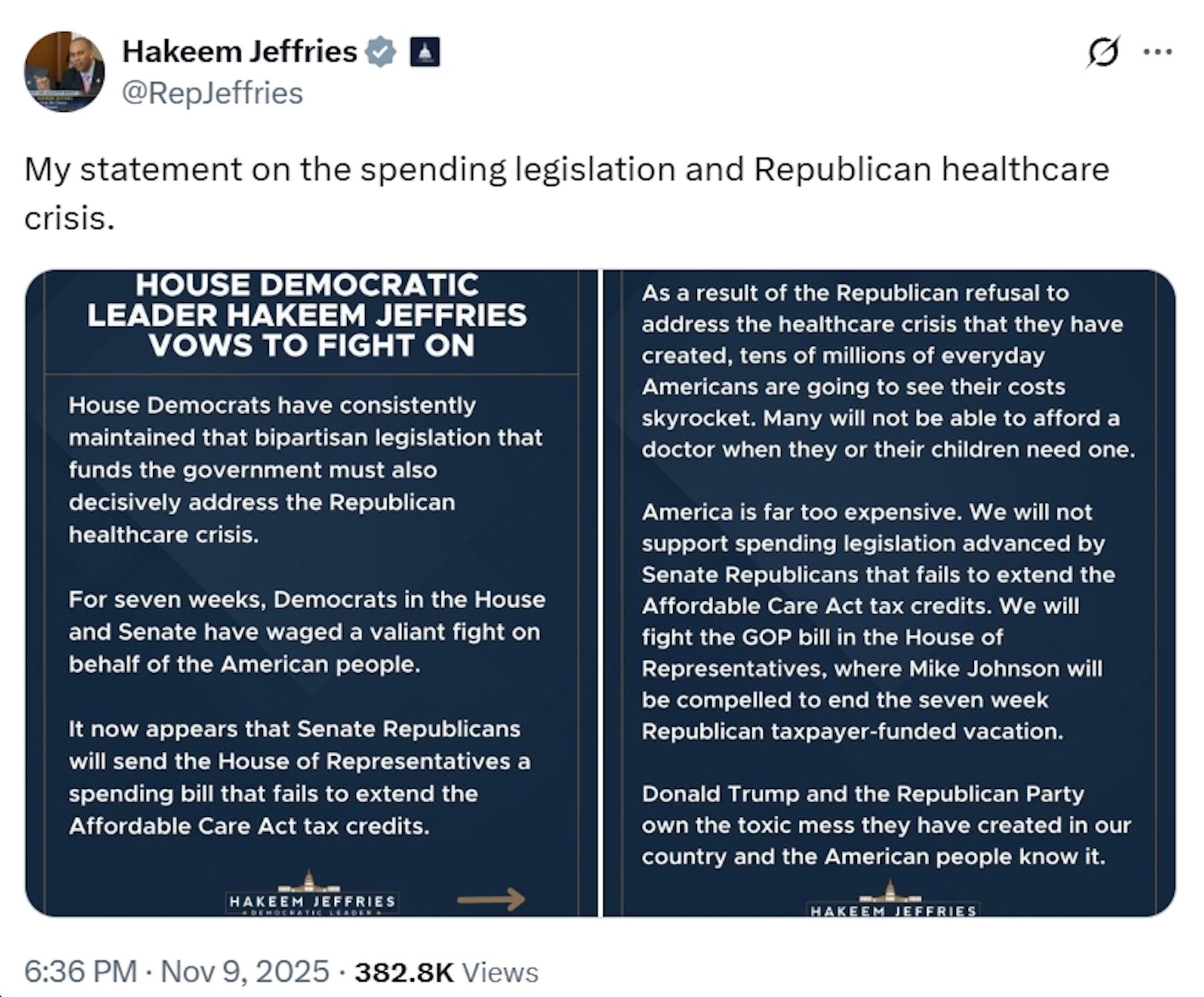 Senate Democrats in Congress Cave in Again to GOP; Groups Push Del ...