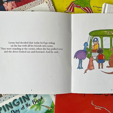 9 Picture Books in Yugambeh Language