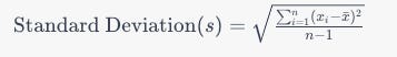 What is the standard deviation and why is so important