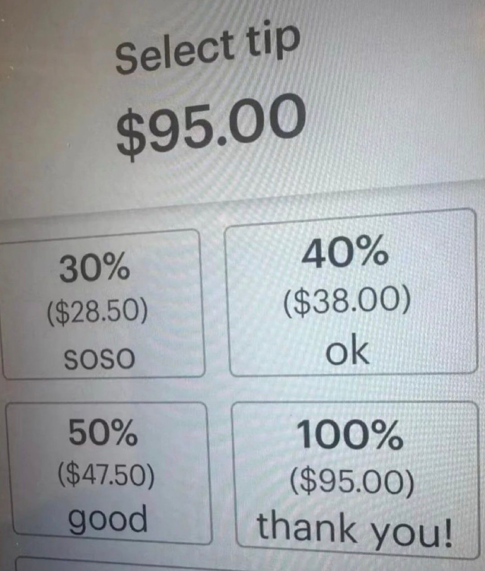 Here's A Tip: Fuck Off Begging For Tips!