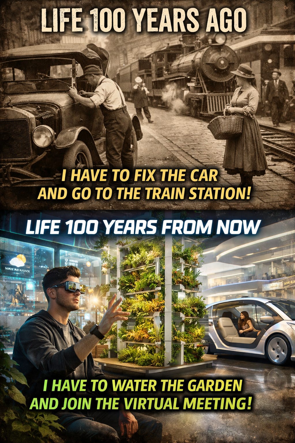 Speculative Essay: An Average Day One Hundred Years From Now