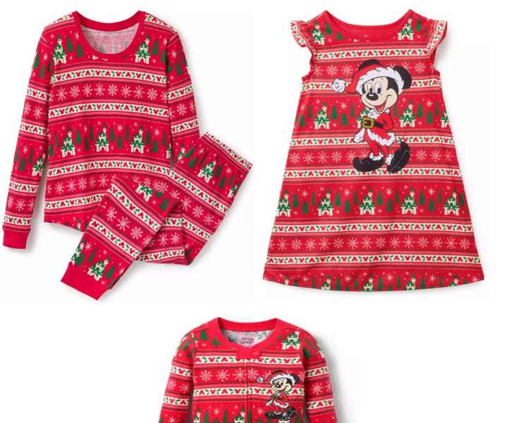 Disney Holiday Pajamas Available Now! - by Geeky Sparkles
