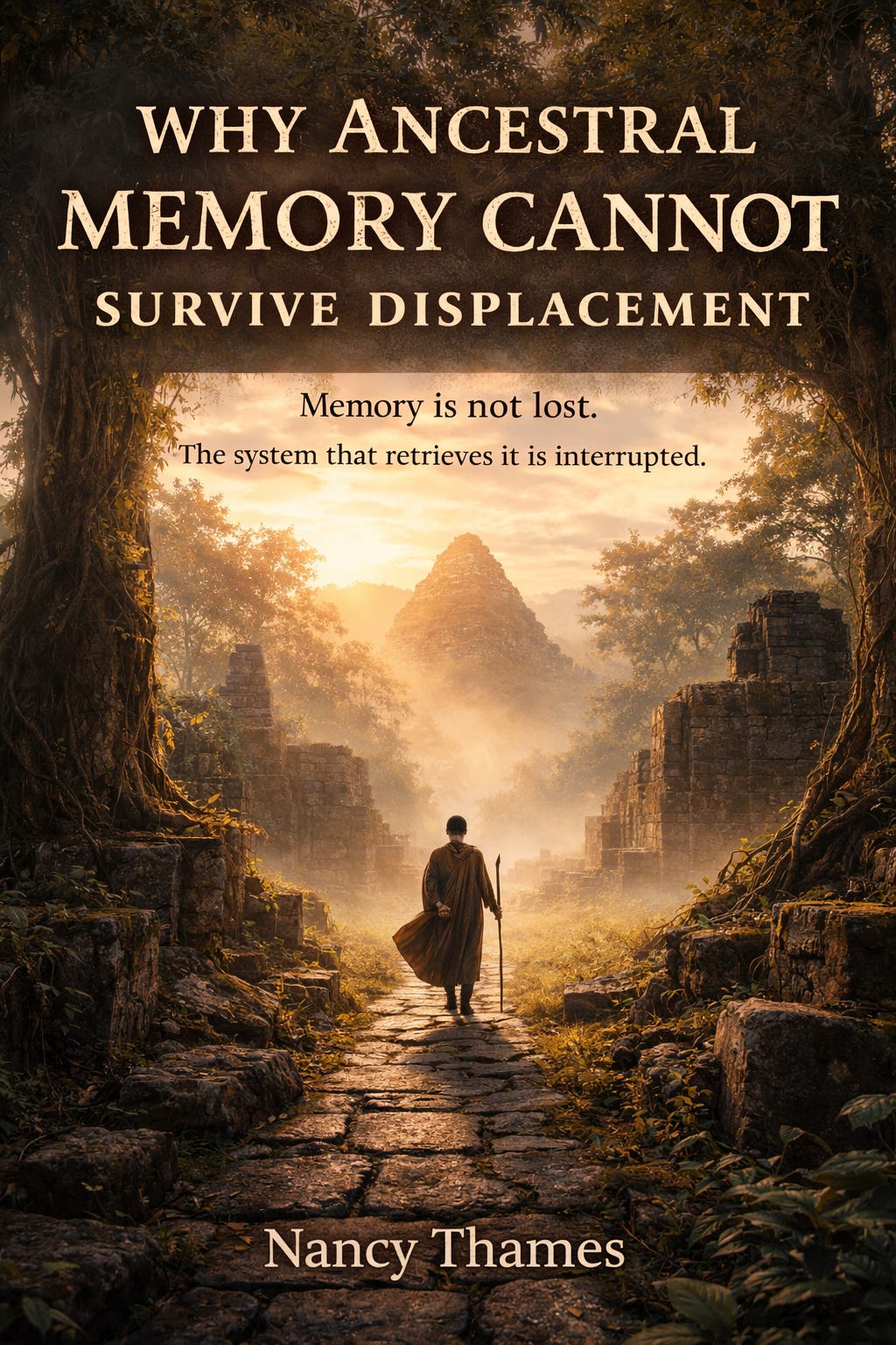 Why Ancestral Memory Cannot Survive Displacement