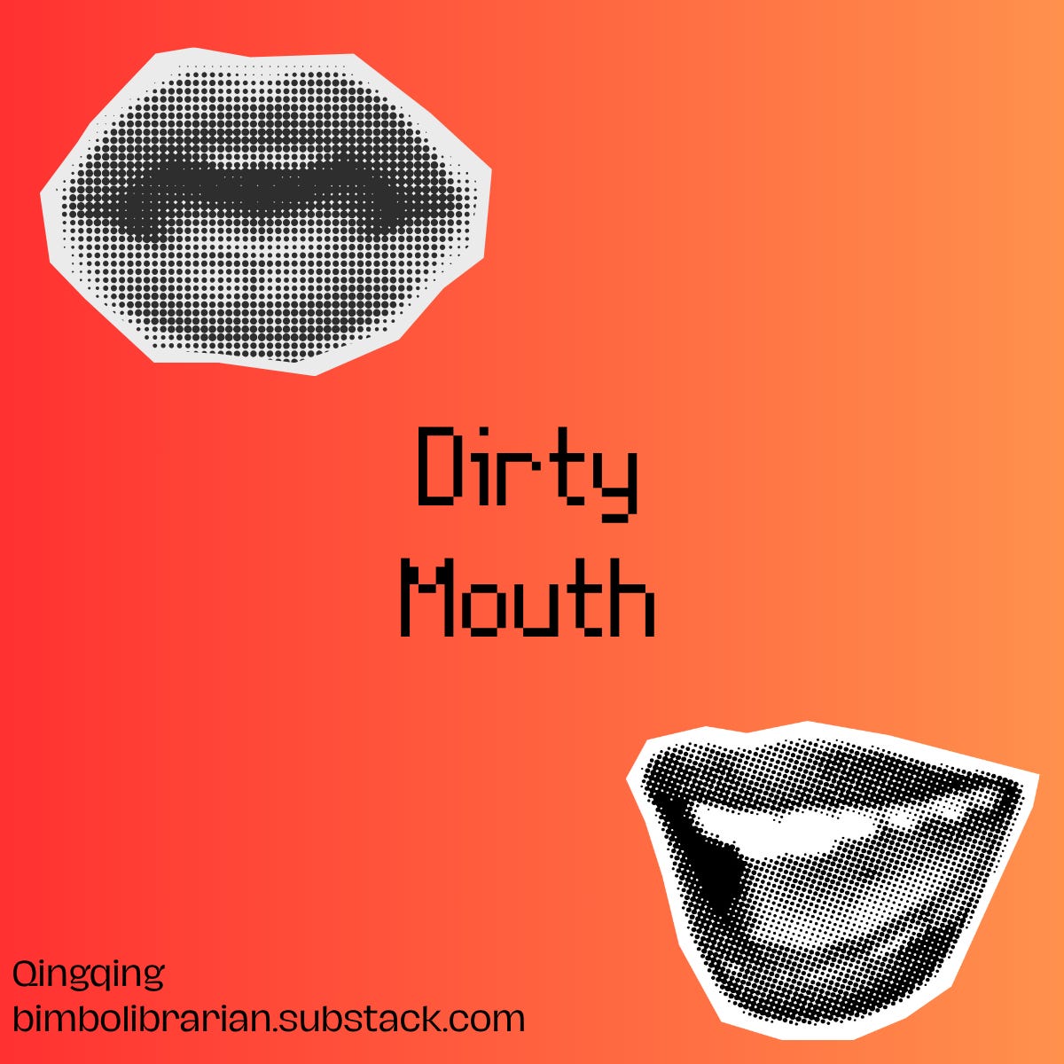 Dirty Mouth - by Qingqing - Bimbo Librarian