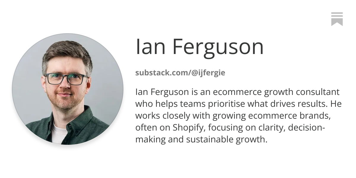 Ian Ferguson | Substack