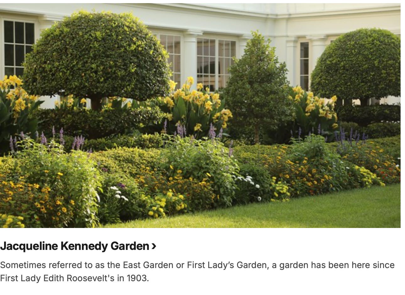 Week in Review: Jacqueline Kennedy Garden Destroyed by the Coming Mega ...