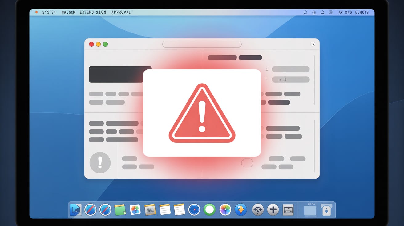 Mac System Extension Approval Error? Here’s the Fix Apple Won’t Tell You
