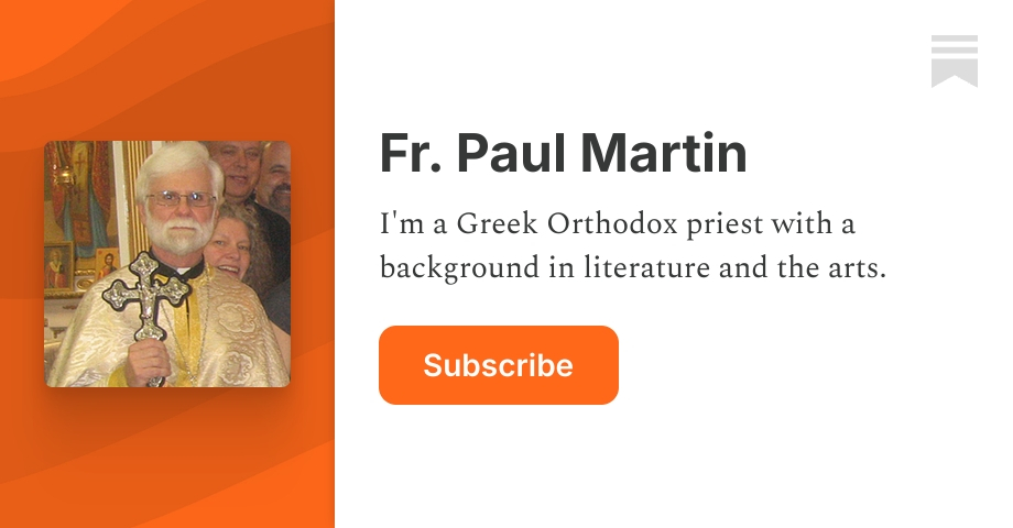 Fr. Paul Martin | Substack
