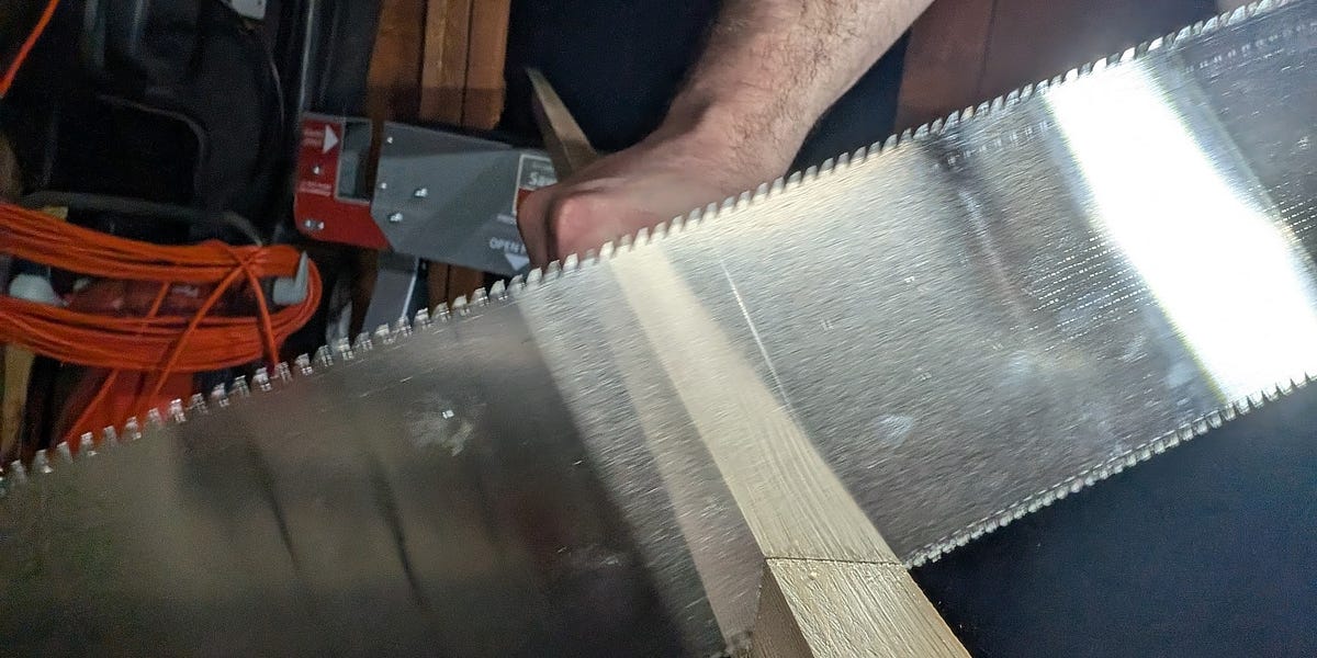 Sawing Basics: My First Try - by Daniel Limb