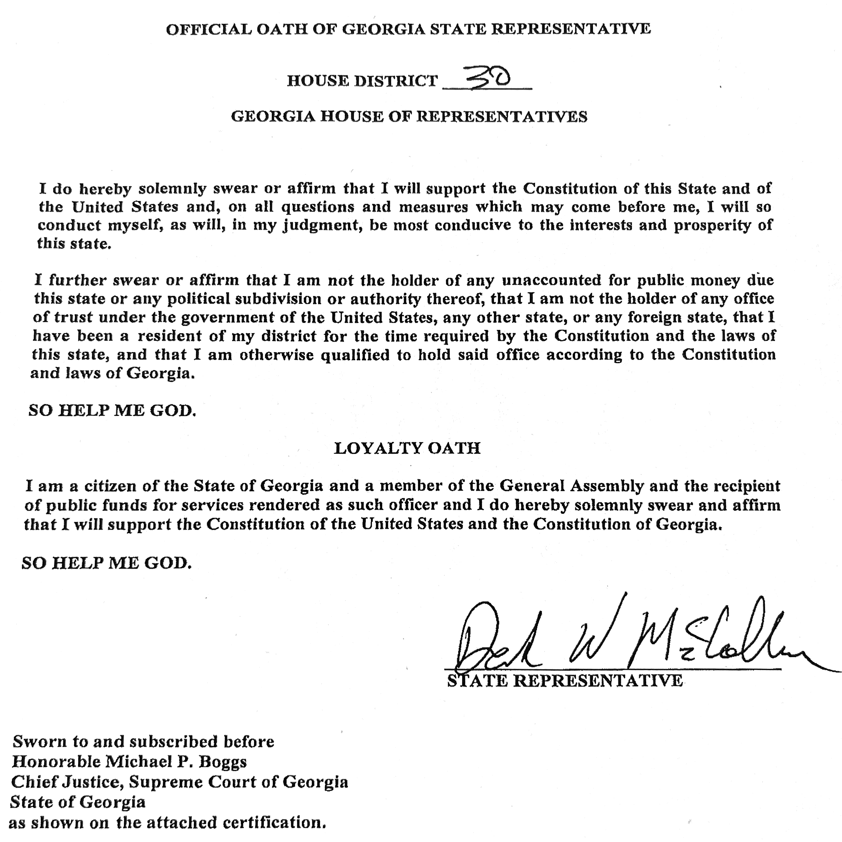 Gwinnett Edition: 2025 Legislative Scorecard - Rep. Derrick McCollum ...
