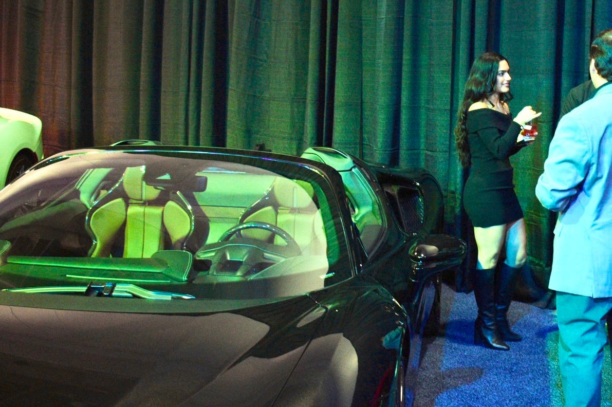 From mink to Ferrari to sipping champagne: This is Detroit