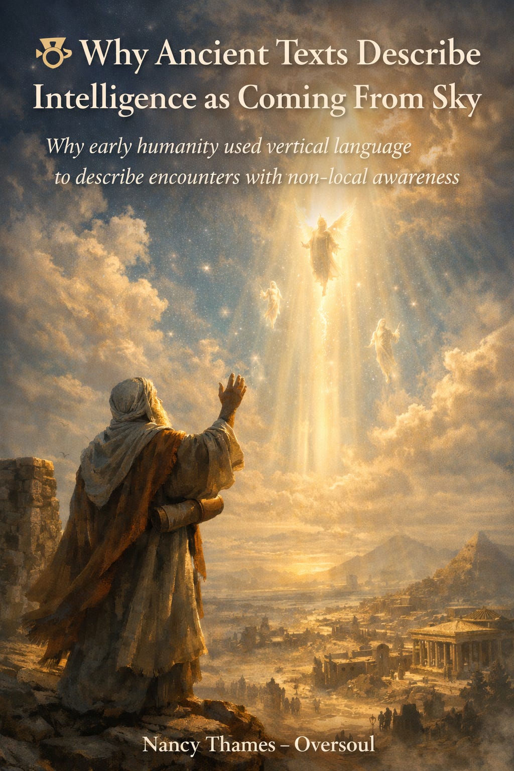 Why Ancient Texts Describe Intelligence as Coming From the Sky