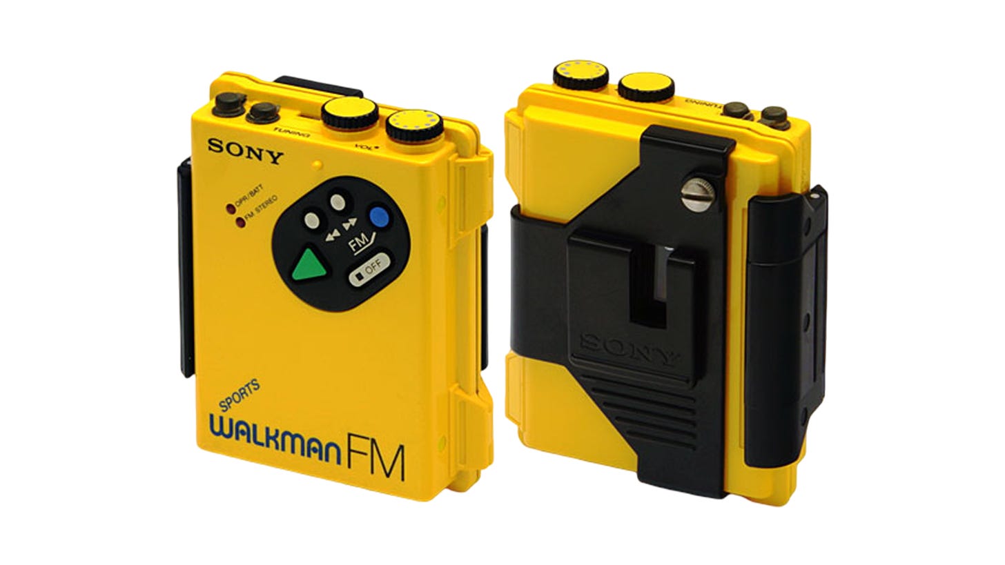 Sony Sports Walkman: A Visual History (1983–2001)