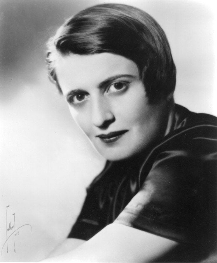 Hannah Arendt, Ayn Rand – Part I - by Jessica Rath