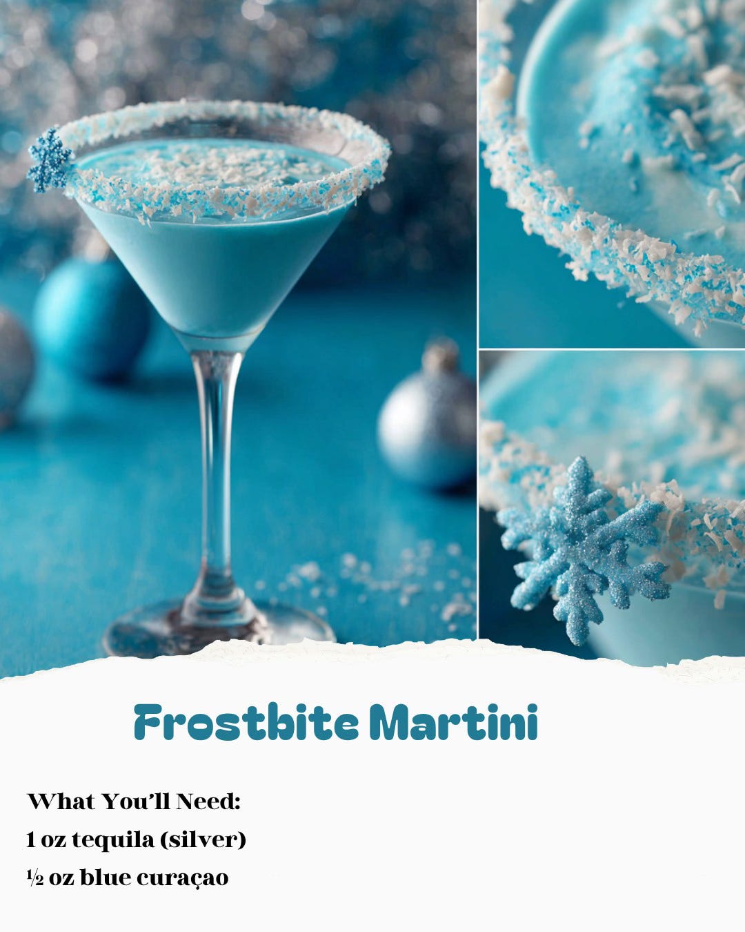 Forget Hot Cocoa: This Creamy Icy-Blue Martini is the Ultimate Winter ...