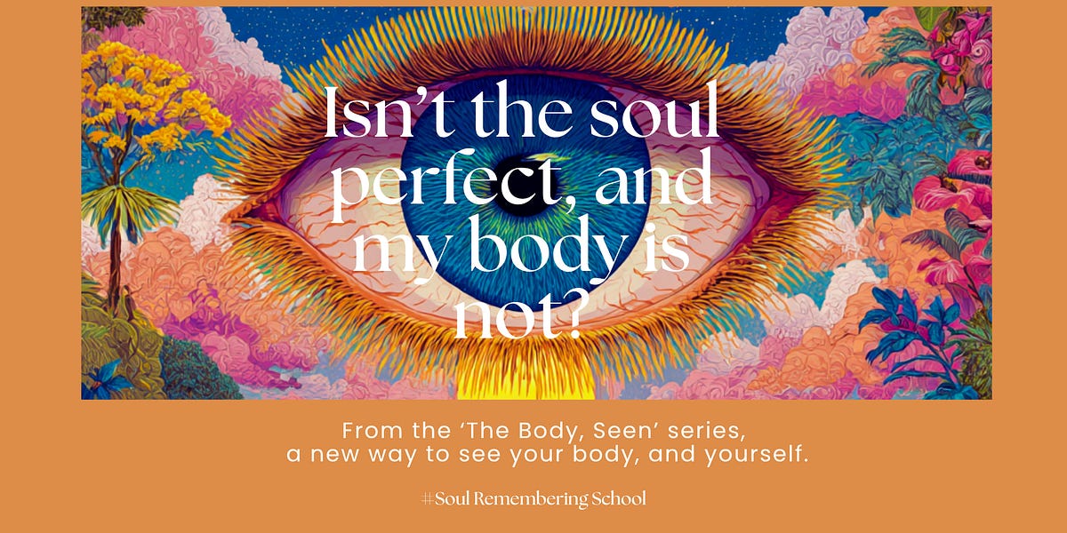 Body Seen #6 - Isn’t the soul perfect, and my body is not?