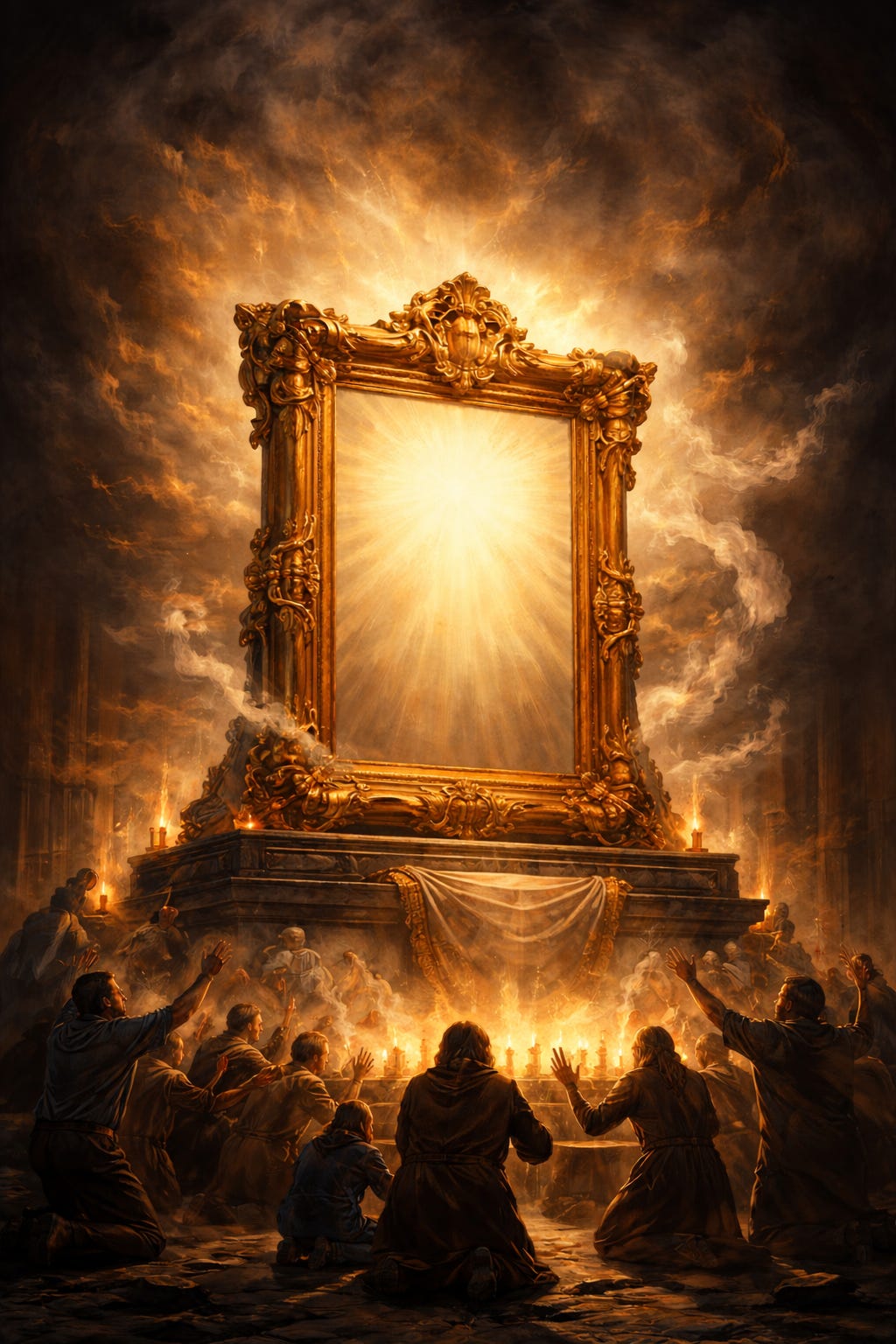 When Frames Become Idols - by JD Spainhour - Too Many Words