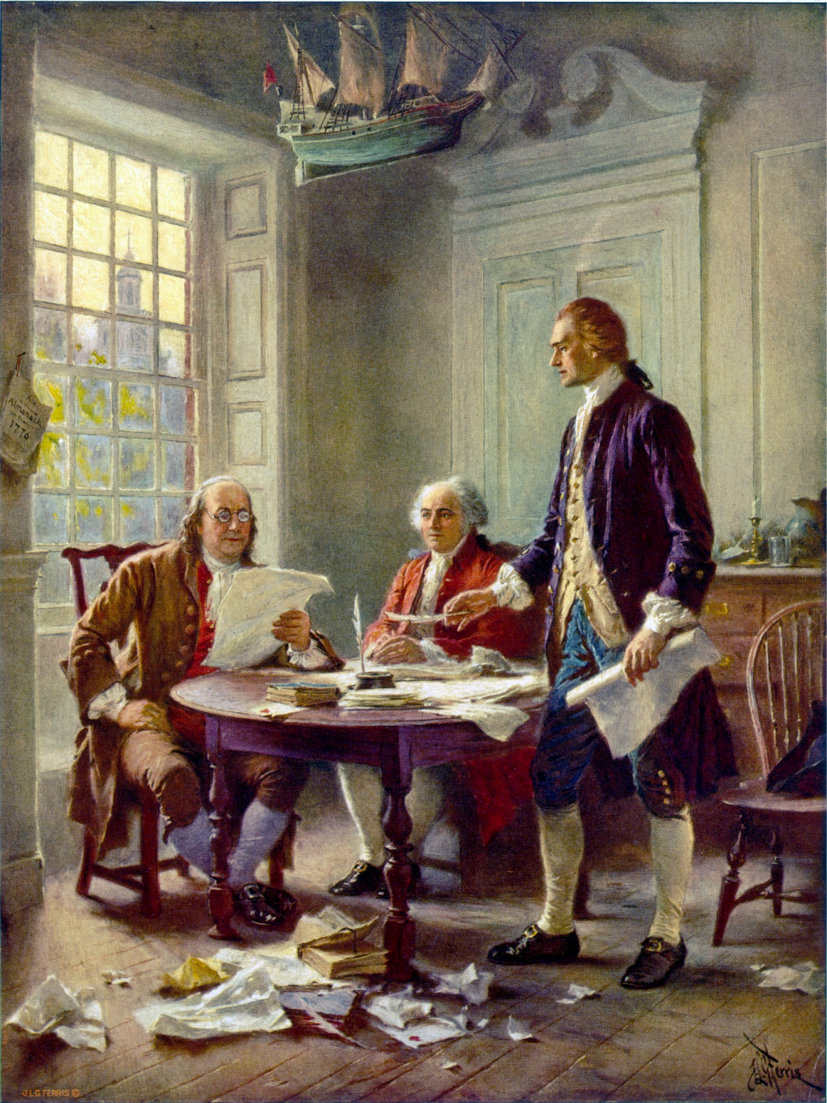 Cómo Benjamin Franklin aprendió a escribir