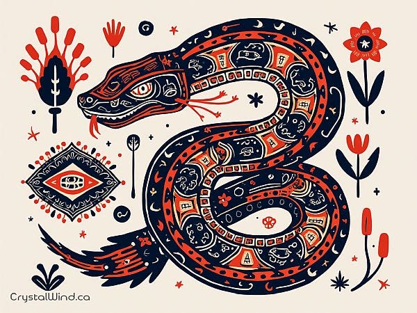 Birth Totem - Snake - CrystalWind™
