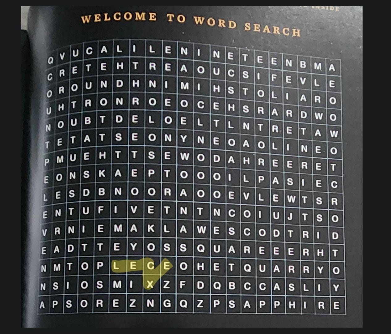 There's Treasure Inside Word Search - OHIO, Charlie Porter CIPHER ...