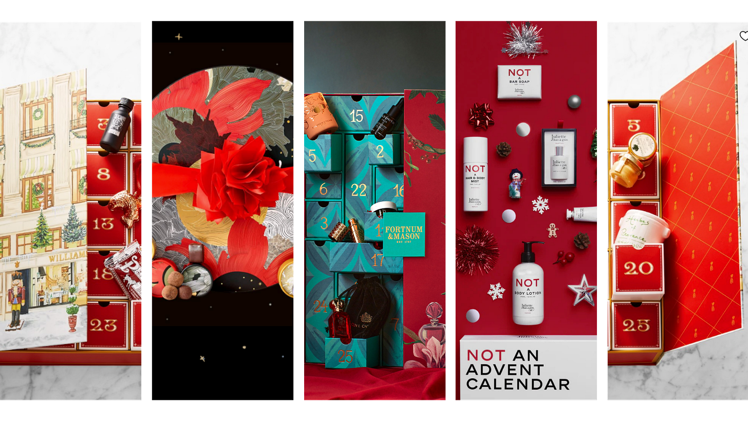 2025 Advent Calendars - by Peyton Davies - The Cabinista