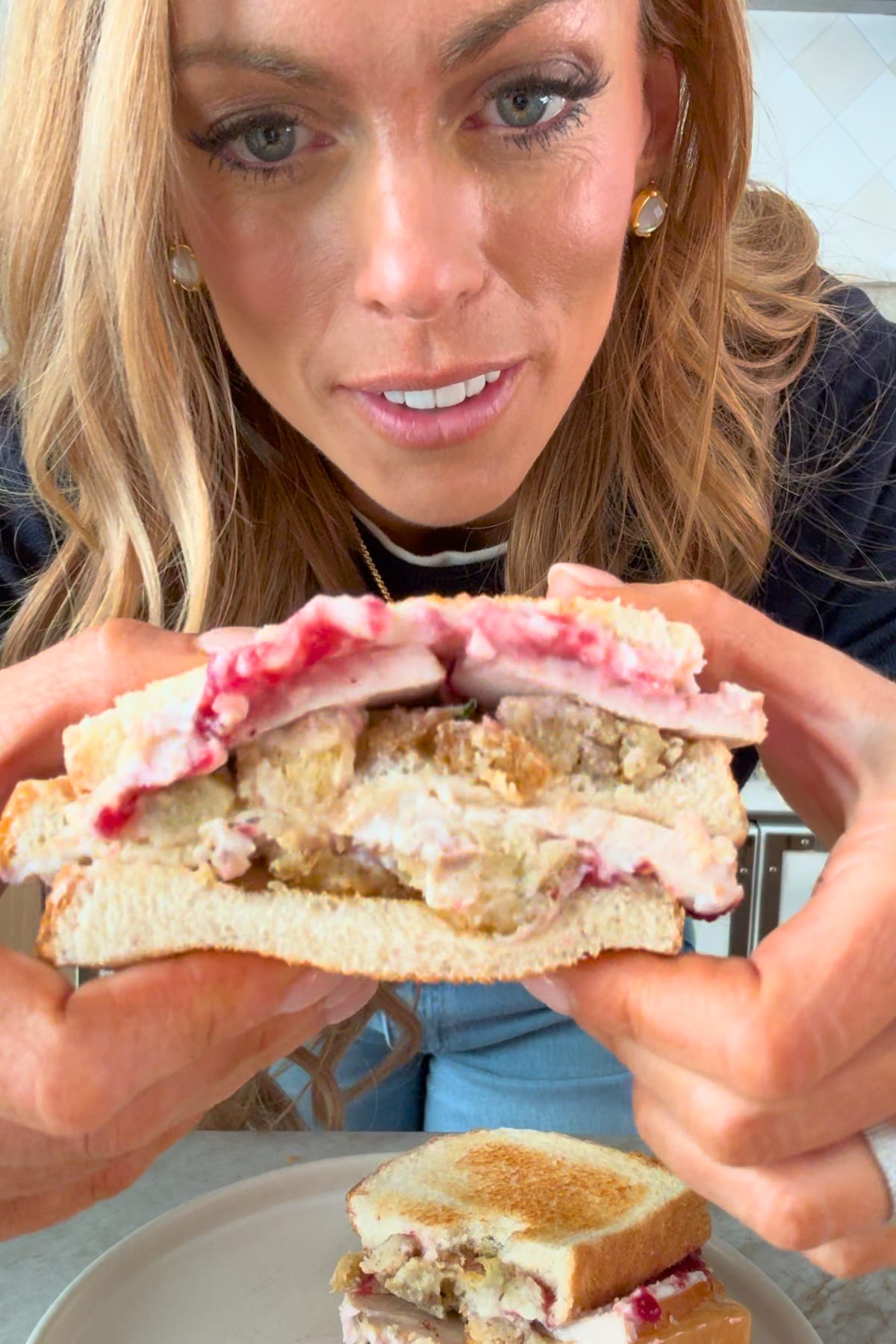 The Moist Maker, Ross's Leftover Thanksgiving Sandwich