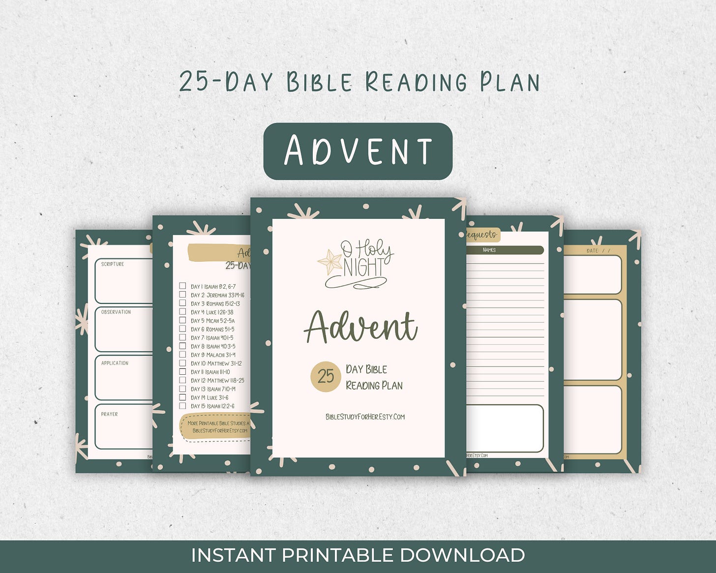 A 25-Day Advent Reading Plan: Preparing Our Hearts for Christ