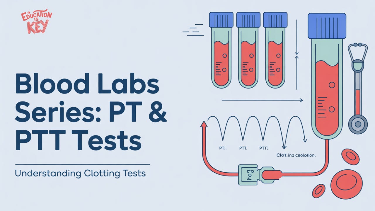 Blood Labs Series: The Marvelous Misadventures of PT & PTT (and Why ...