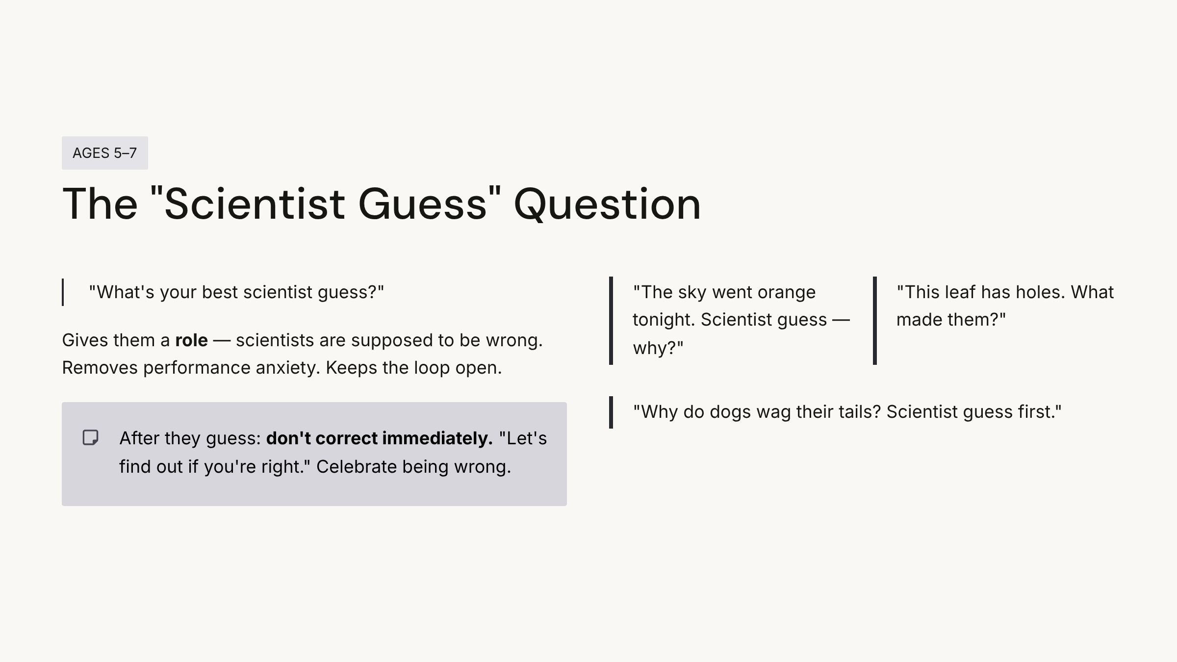 The Curiosity Framework: Exact Scripts, Age-by-Age — and What to Do ...