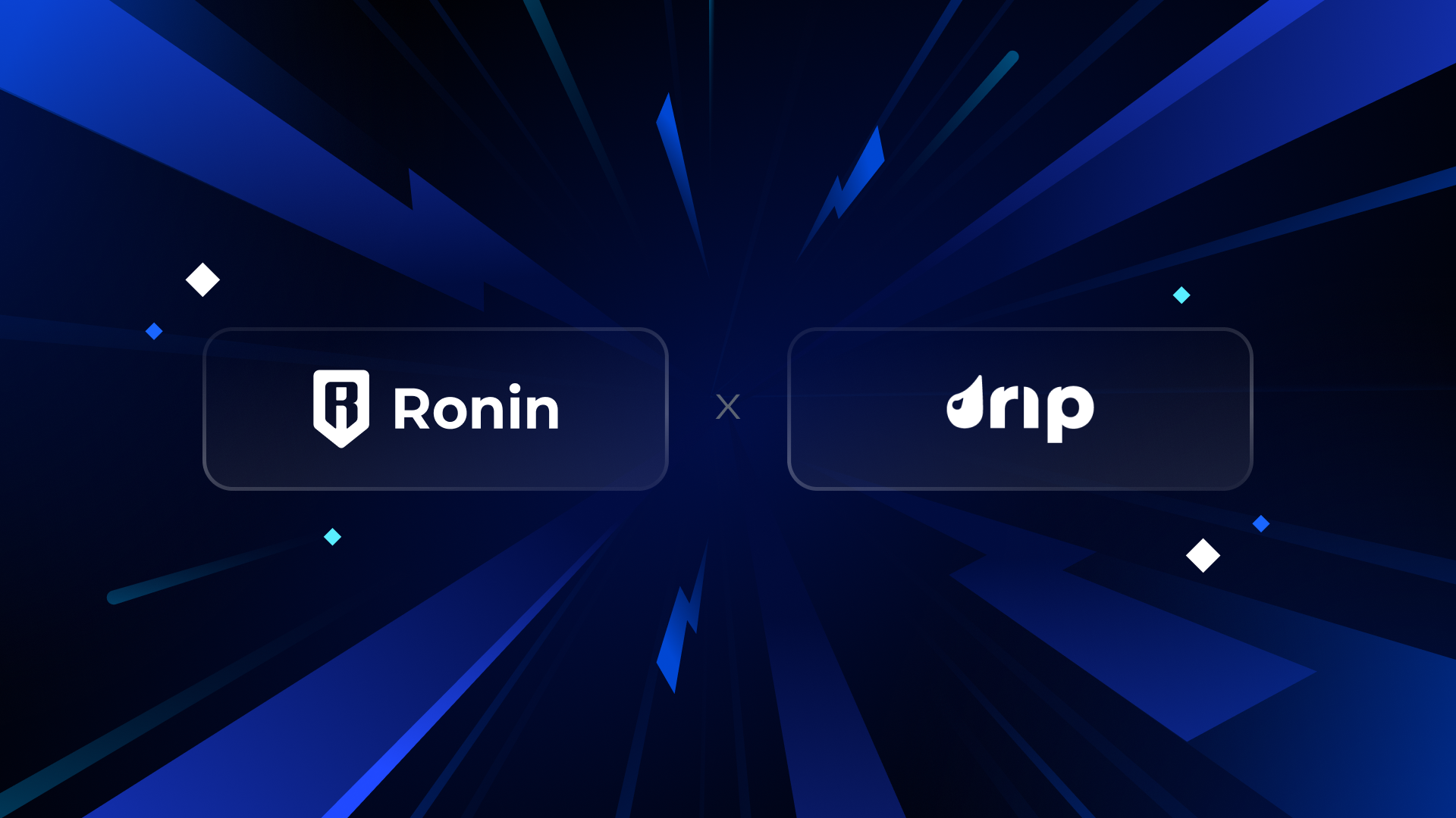 ようこそRoninへ、Drip！ - Ronin Network公式日本語アカウント