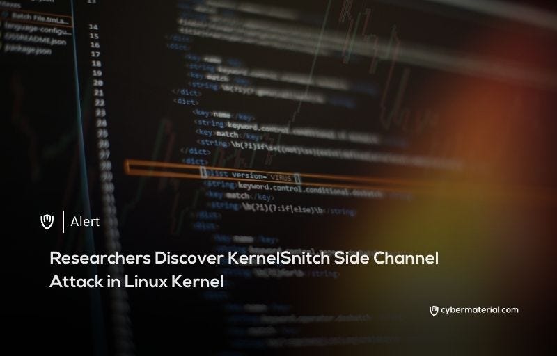 Linux Kernel Side Channel Attack Discovered