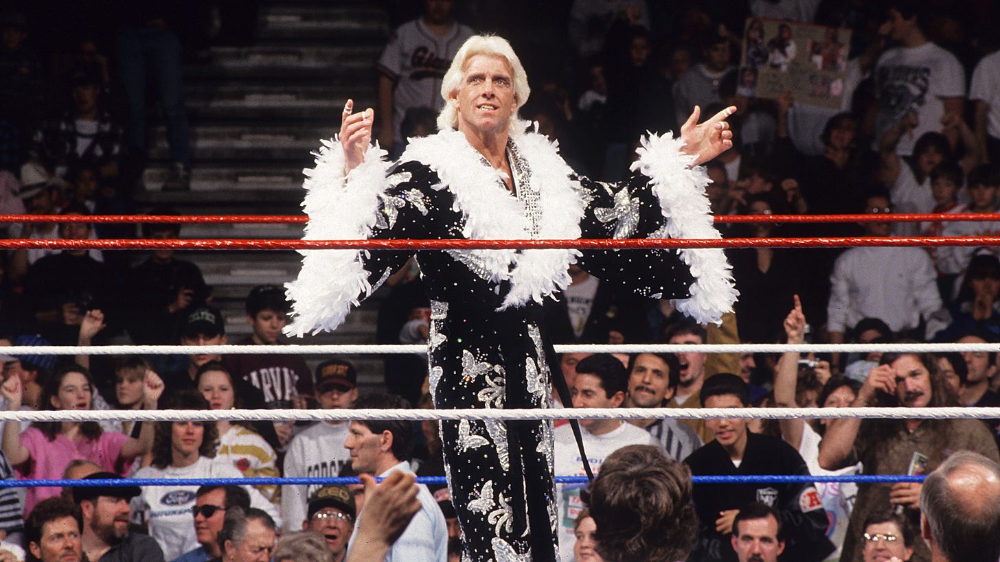 Ric Flair explains why he is a 21-time world champion