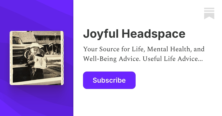 Joyful Headspace | JoyfulHeadspace | Substack