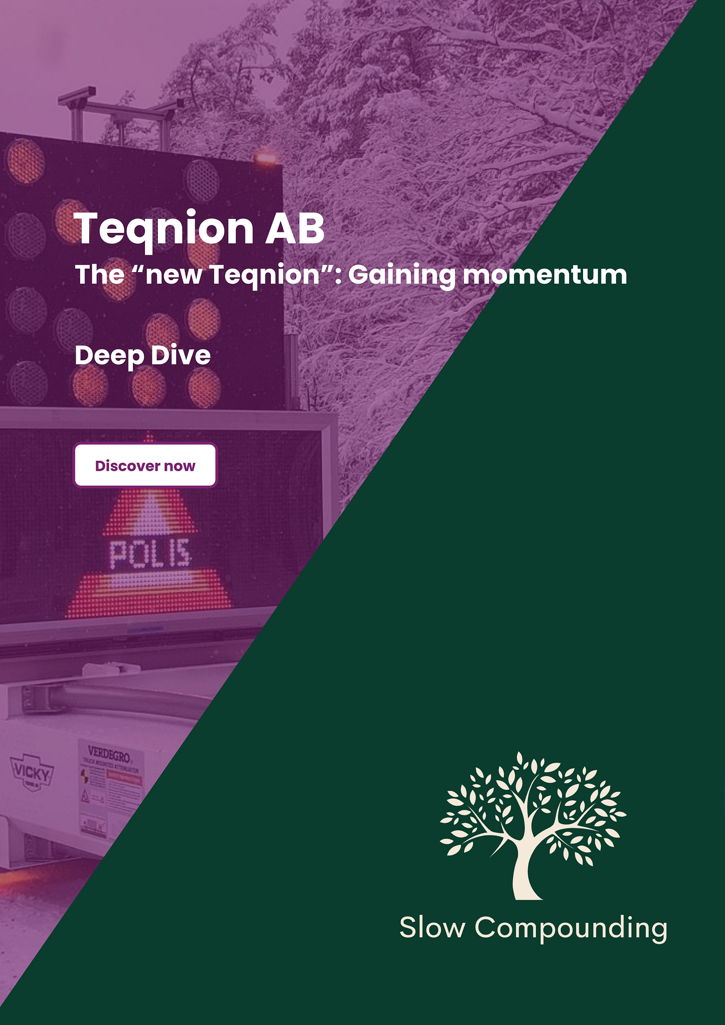 Deep Dive - Teqnion AB: Gaining Momentum (Stronger than Ever)