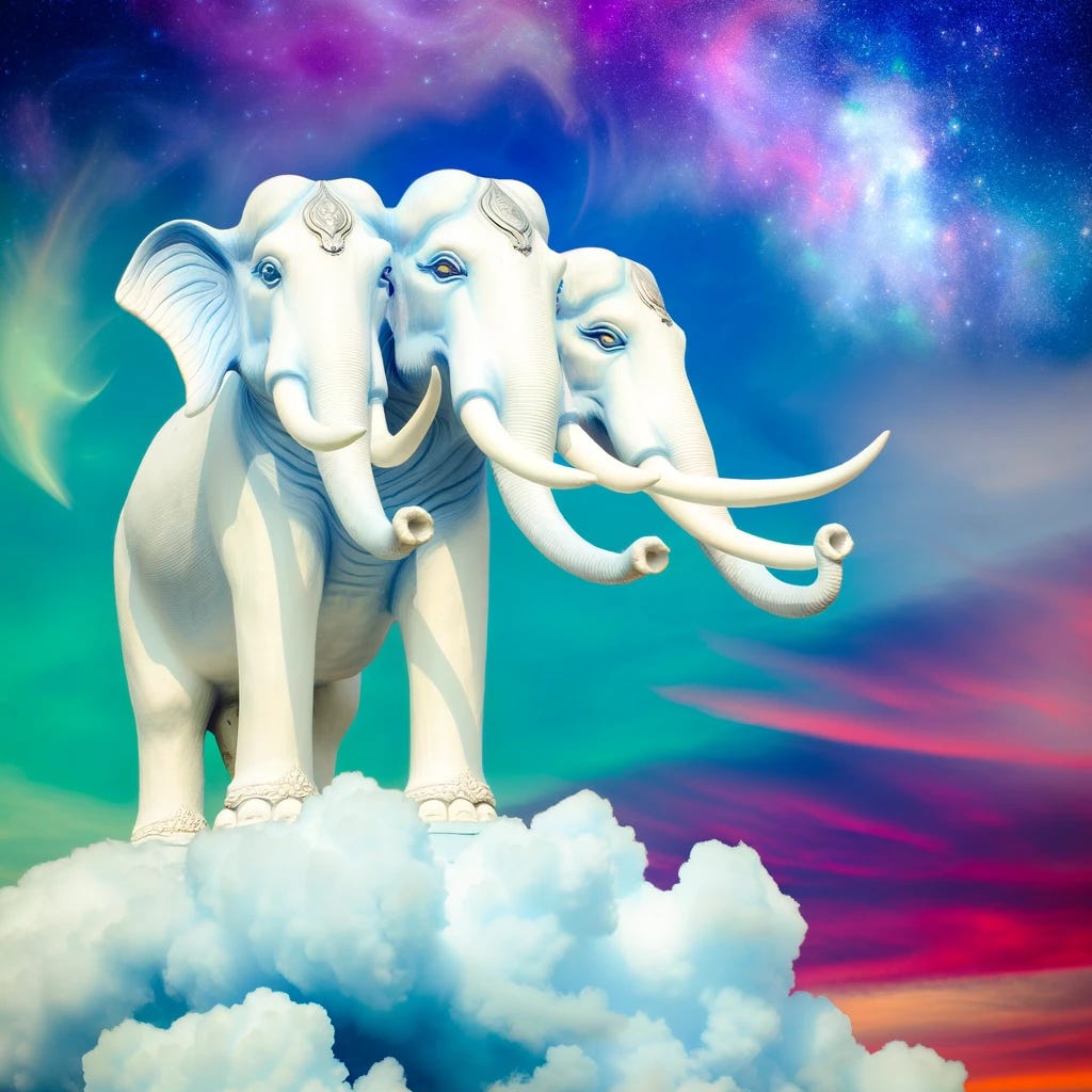Myth of the Day: Airavata - Mythology: Gods and Monsters