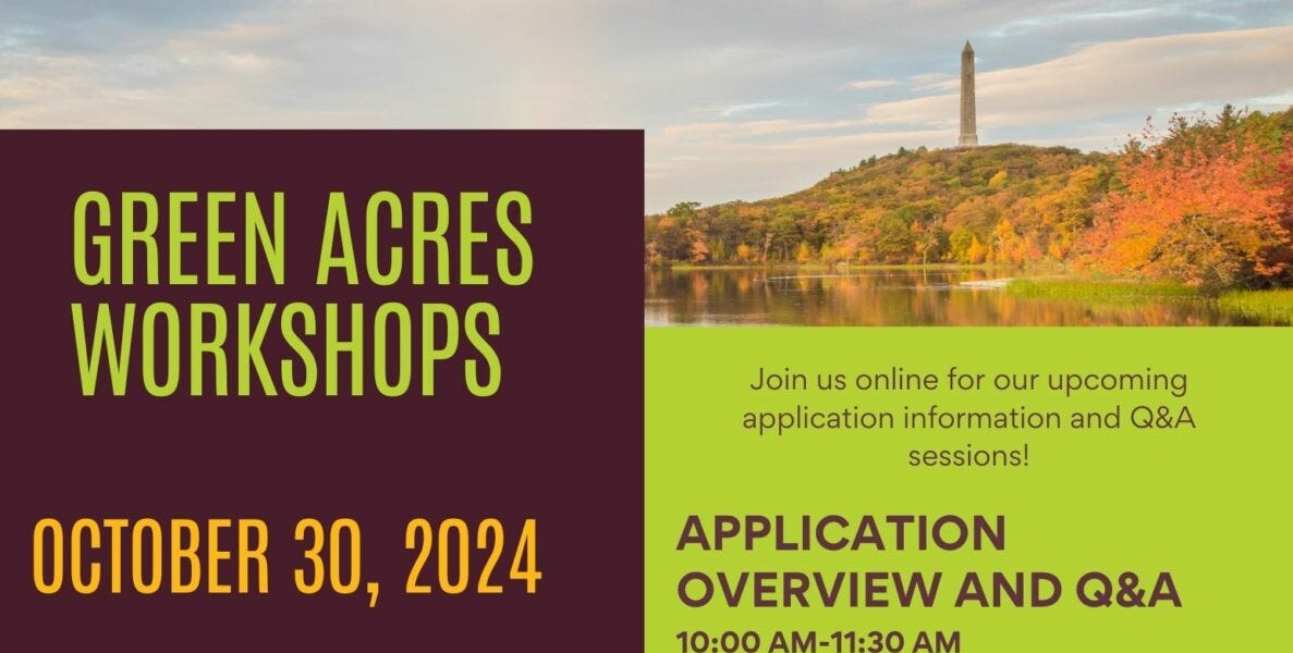 Need To Know: 2025 NJDEP Green Acres Funding Round