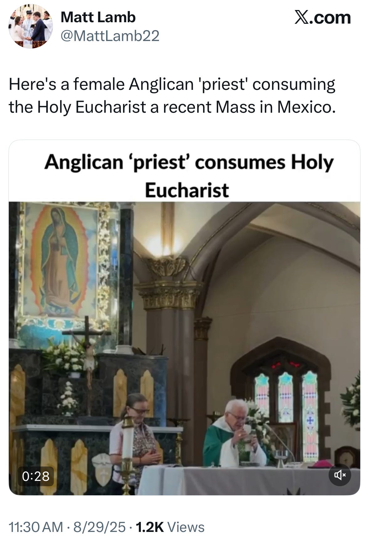 Lesbian ‘Priests’ at the Altar, Latin Priests in Exile: Welcome to the ...