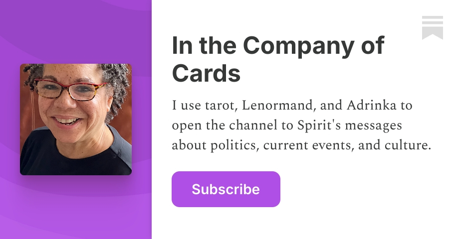 In the Company of Cards | Erika Robinson | Substack