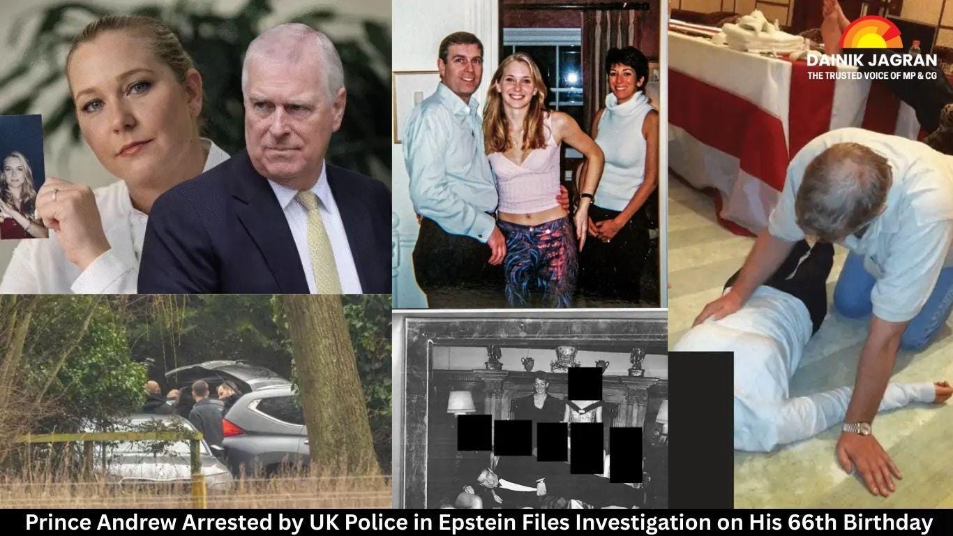 Formerly Known As Prince Andrew Arrested at Sandringham On His 66th ...