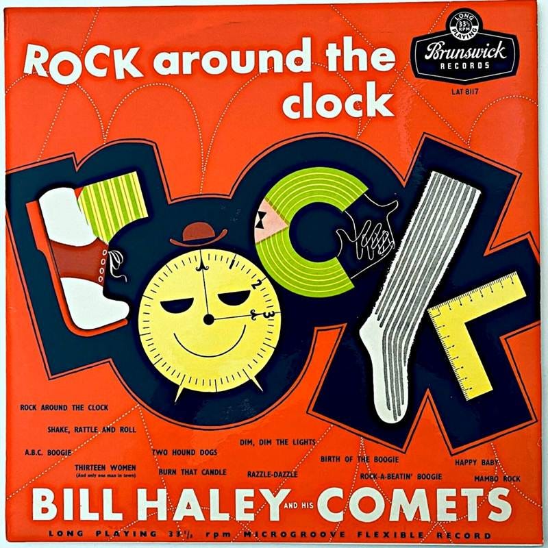 Discos históricos: Rock Around the Clock, de Bill Haley and His Comets ...