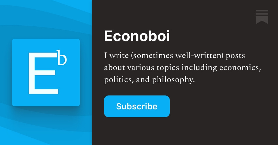 Econoboi | Substack
